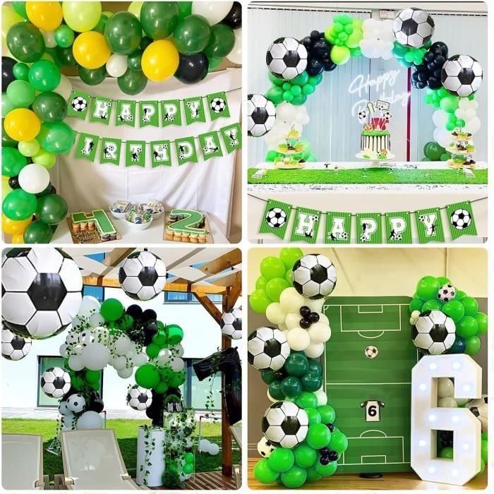 Arche Ballon Anniversaire Football Garcon - Football Balloon ...