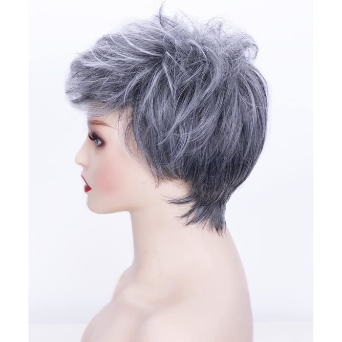 Perruques Courtes Femmes Incurvées Perruques Bouclées Blond Perruques ...