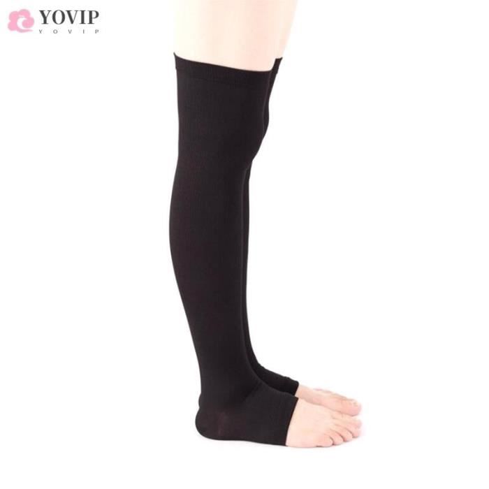 ND-Bas De Compression Médicale À Hauteur Du Genou Pour Homme Et Femme ...