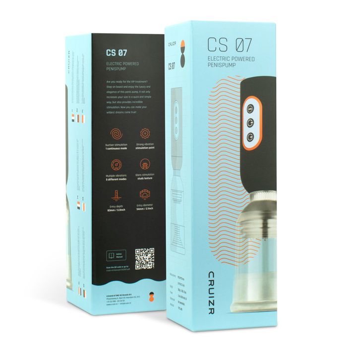 Pompe à pénis vibrante CRUIZR CS07 - Cdiscount Boutique Erotique
