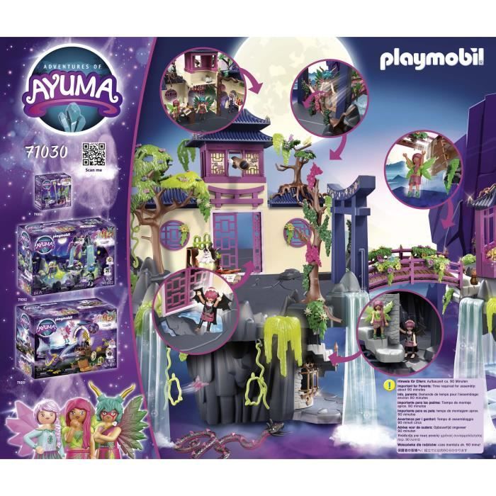 PLAYMOBIL - 71030 - Ayuma - Académie des fées - 410 pièces - Cdiscount ...