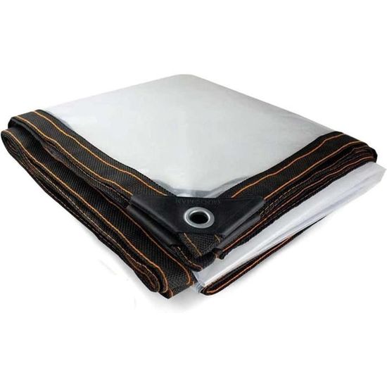 Bache Etanche De Protection 2X2M, Bache Plastique Transparente, Bache ...