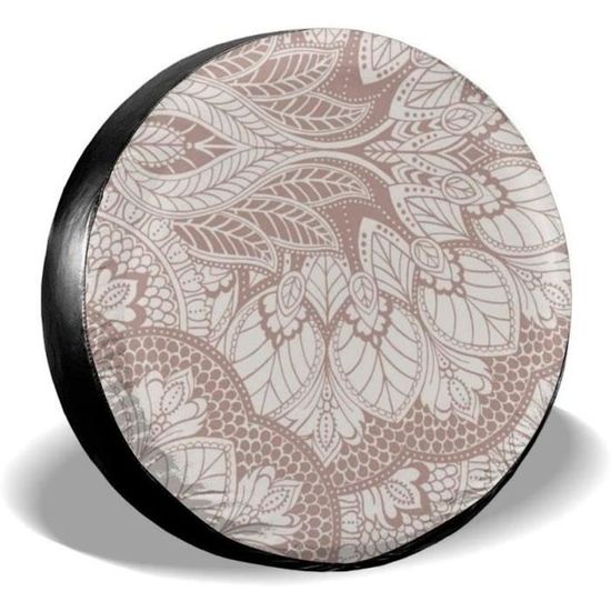 Housse Roue Secours Goldrosen-Mandala Universelle Couvre-Roue De ...