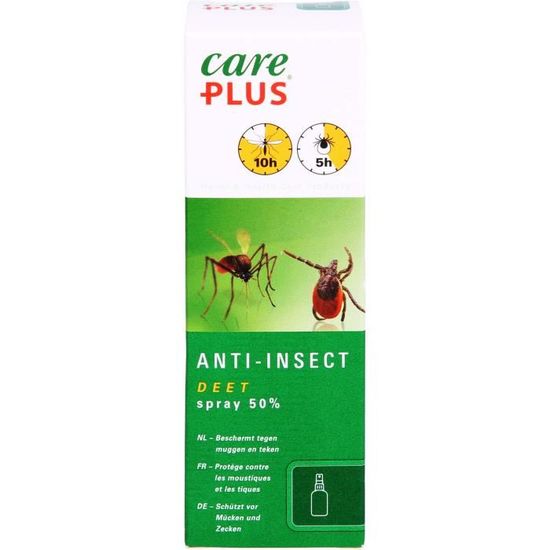 Care PLUS Anti-Insect Deet Spray 50 %, 60 ml Solution - Cdiscount Santé ...