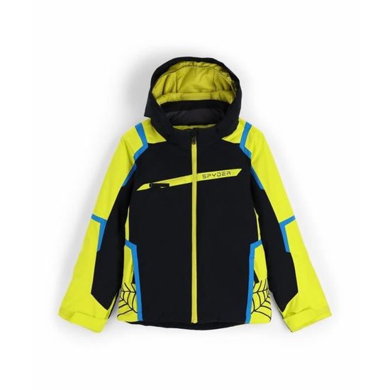 Veste de ski enfant Spyder Challenger - black - 10 ans - Cdiscount Sport