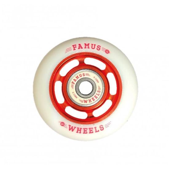 Roues de roller Famus Wheels 92A - red/rouge - 64 mm/92A - Achat ...