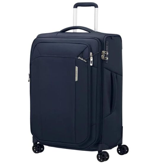 Valise 4 roues - Samsonite - Respark - 67cm - Bleu - Extensible