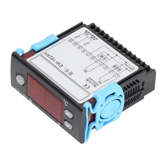 Tbest Defrost Thermostat, Digital Temperature Controller High Accuracy ...