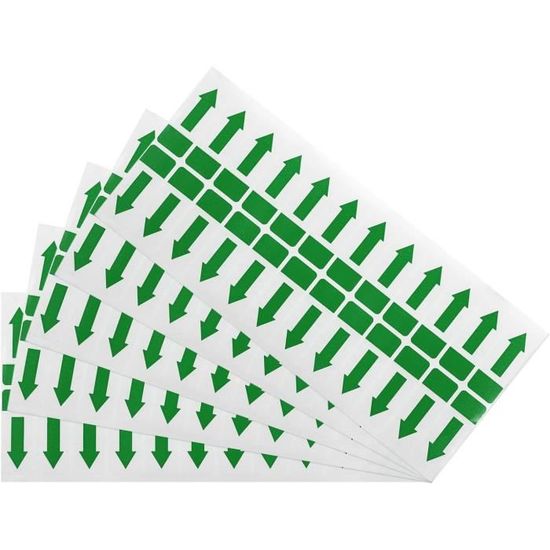 Flèche Autocollants 42Pcs 1000 Étiquettes Pvc Flèche Sol Autocollant 1 ...