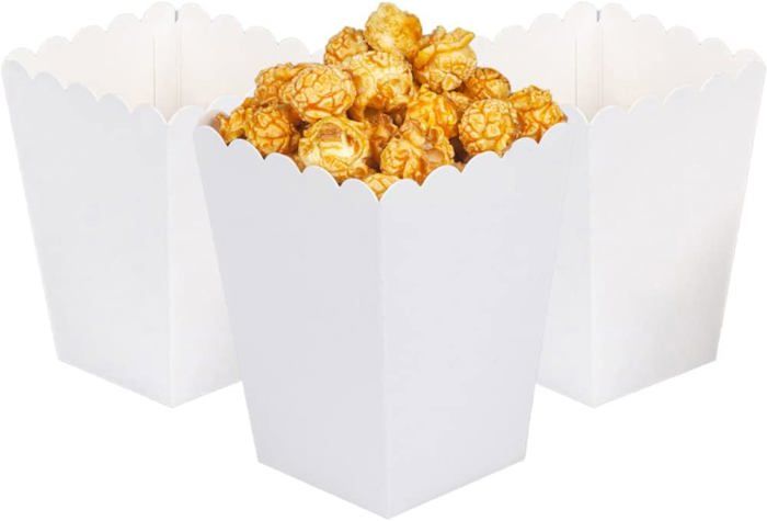 12 Pièces Boîtes À Pop-Corn, Popcorn Carton,Carton Pop Corn Conteneur ...