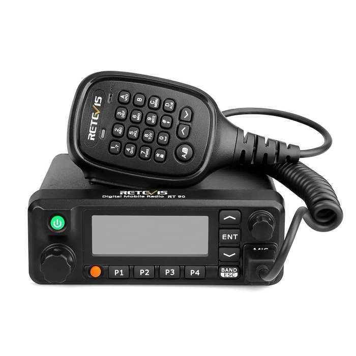 Retevis RT90 Radio CB, Radio mobile HAM double bande DMR pleine ...