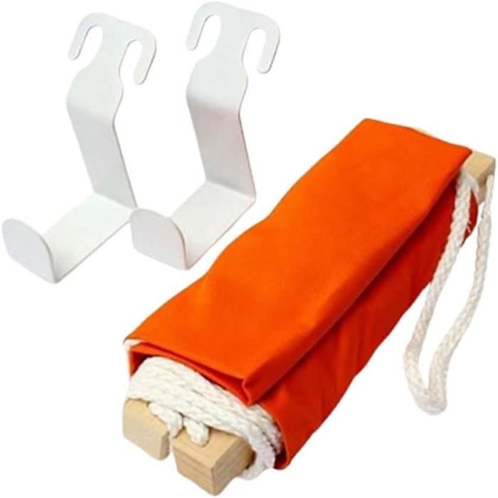 For Under Rest Desk Mat Foot Mini Feet Office Stand Orange Swing Home ...