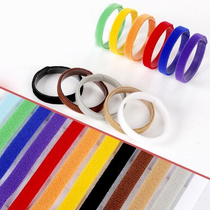12 Colors/Set Puppy ID Collar Nylon Identification Collars Whelp Kitten ...