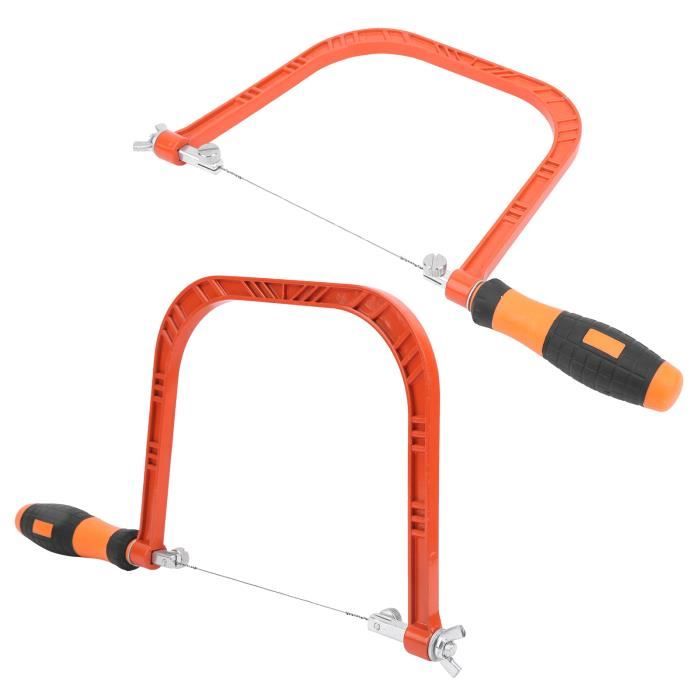 Scie à main DUOKON - Petite scie à bois manuelle avec lame antidérapante et poignée vissée ...