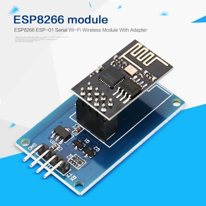 MSA Module Fil Wi-Fi Module Émetteur-Récepteur Fil Wifi Esp8266 Port ...