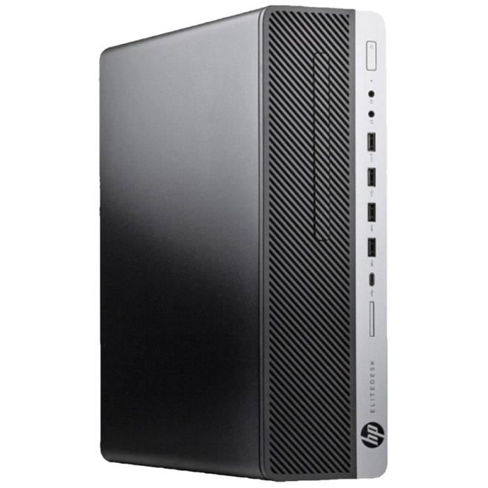 PC Fixe EliteDesk 800 G3 SFF i7 7700 16Go SSD512Go + HDD 1To DVD ...