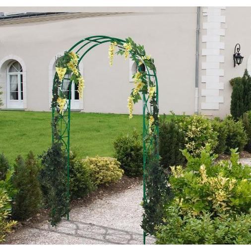 Arche verte 1,2 x 0.30 x 2,20 ARABESQUE ARCH - Cdiscount Jardin