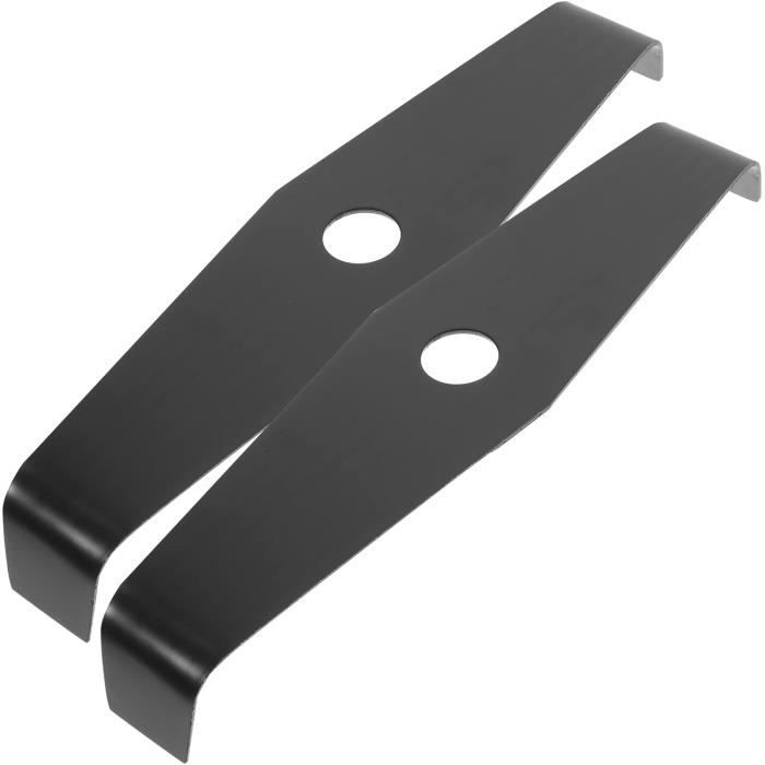Lames de tondeuse à gazon en acier inoxydable - TRAHOO - 2 pièces - Accessoires de pelouse et ...