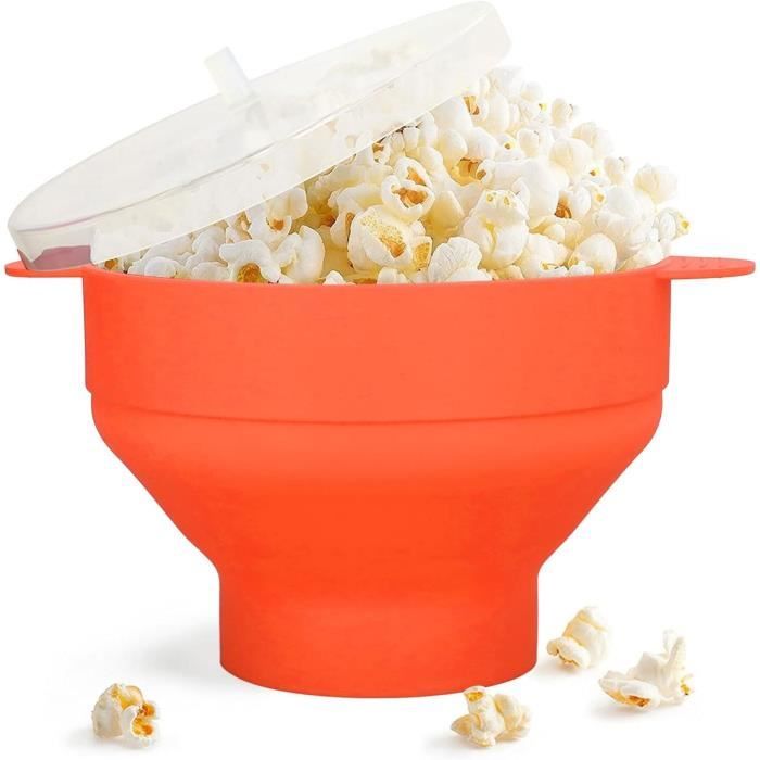 Popcorn À Micro-Ondes, Grand Bol À Pop-Corn En Silicone Pour Micro ...