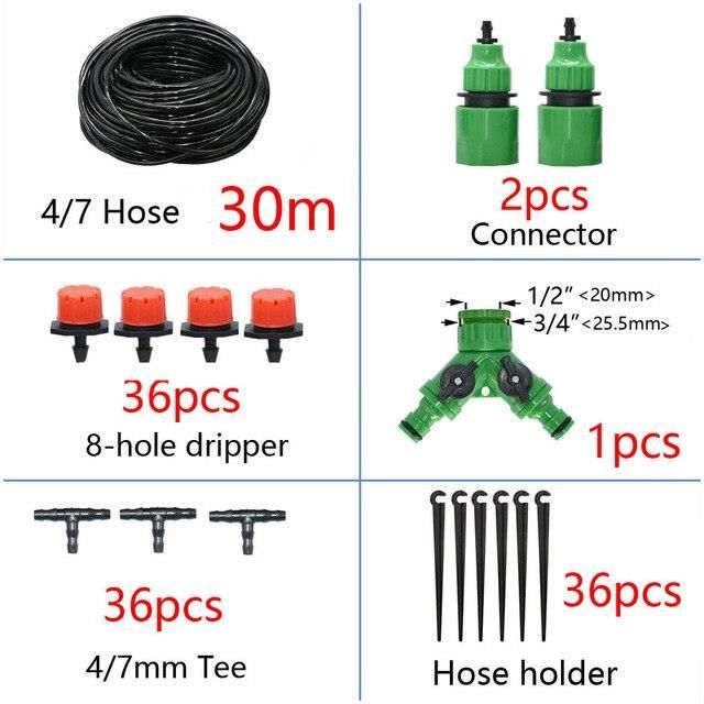 Arrosage automatique,30M Kit--Système'arrosage automatique de jardin 5 50M, kit'irrigation ...