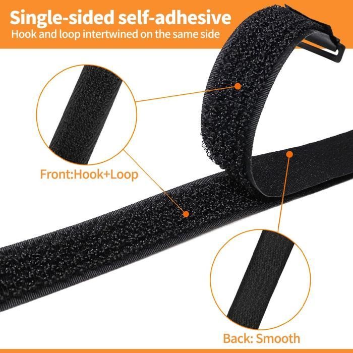 Attache Cable Scratch Attache Cable Sangle Scratch de 12,5m avec 60 ...