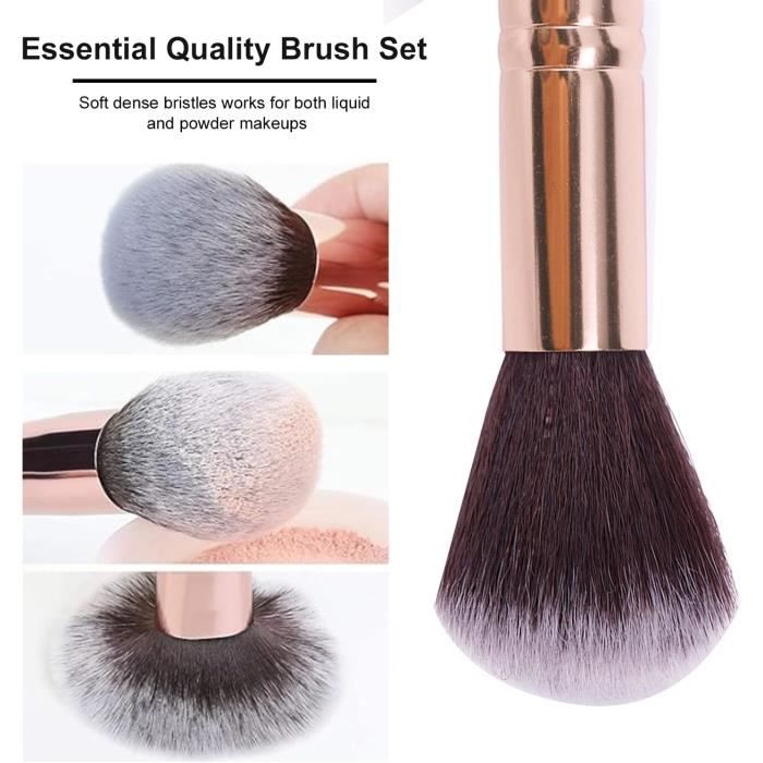 Pinceau Maquillage,8Pcs Set Pinceaux Maquillages Professionnel,Marbre ...