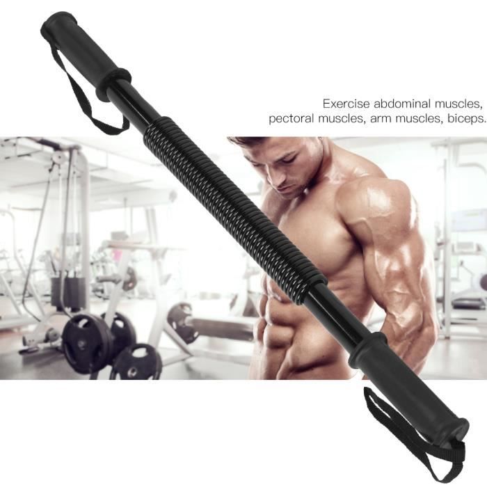 Zerodis Chest Expander Spring Bar- Exercise Biceps Pectoral Muscles ...