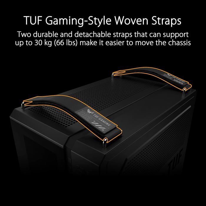 Boîtier tour gaming - ASUS - TUF GT502 Plus White - Double chambre ...
