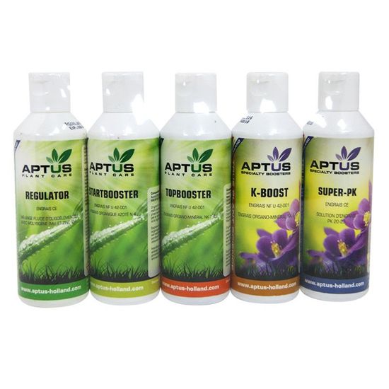 Aptus - INDOOR SET BASIC 5 x 150 ml , pack engrais complet concentré - Cdiscount Jardin