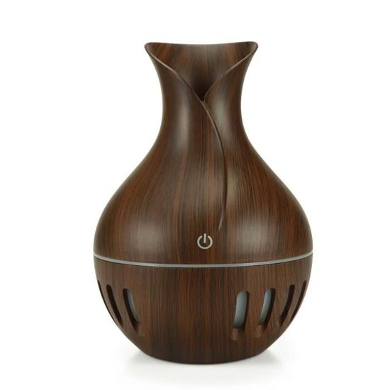 Diffuseur,Humidificateur d'air électrique Usb 40,Grain de bois, diffuseur d'huile aromatique ...
