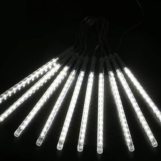 Lampe De Douche Meteor 30Cm 10 Tubes 240 Led Etanche Météore Pluie ...