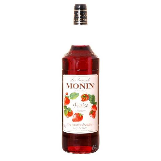 Bouteille de sirop Monin fraise - Cdiscount Au quotidien