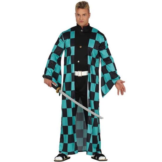 Déguisement Tanjiro Kamado - FIESTAS GUIRCA, S.L. - Homme - Noir ...