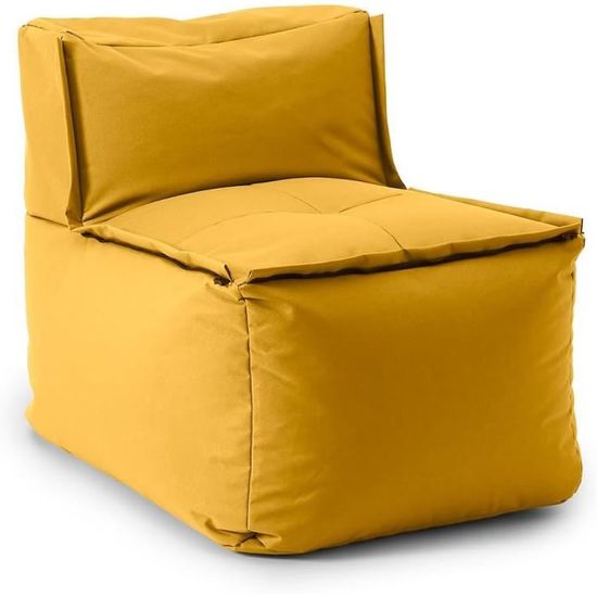 Lumaland Pouf lounge modulaire - Partie centrale - Lavable et ...