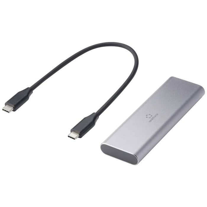Renkforce RF-ENC-600 Boîtier pour SSD M.2 USB-C® (USB 3.2 Gen 2) 10 ...