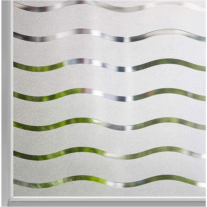 LEMON CLOUD Window Film Privacy Frosted Self Adhesive Window No Static ...