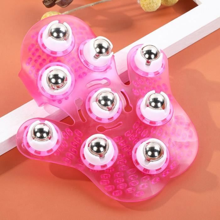 Rose-New Neck Buttocks Roller Ball Anti Cellulite Body Slimming Relax ...