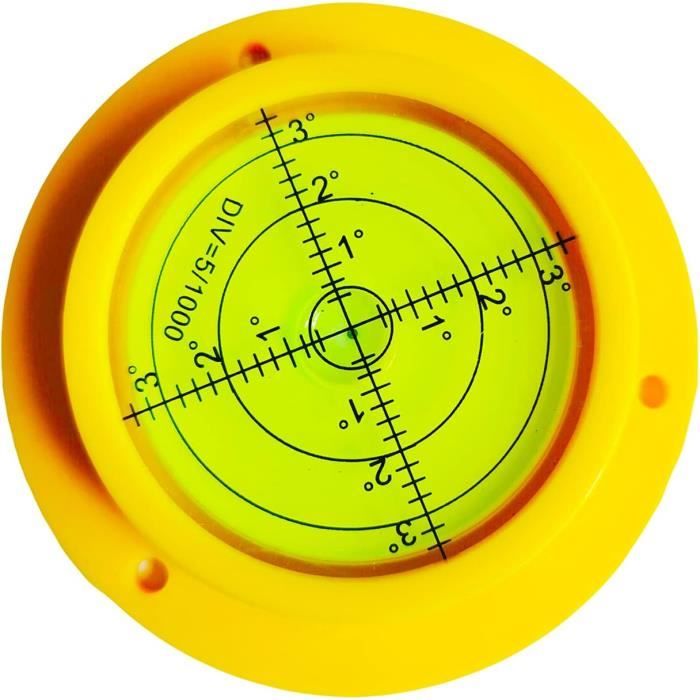 Grand Niveau À Bulle Bullseye-90 Mm-Boîtier En Plastique-Précision ...