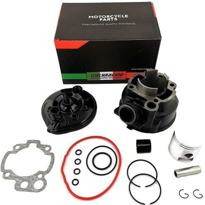 KR Cylindre kit Minarelli AM6 90cc noir - YAMAHA MBK TZR THUNDERKID ...