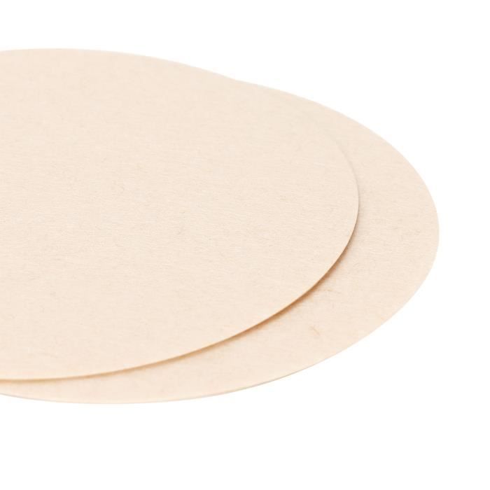 Papier filtre à café 50pcs 5.7x5.7cm rond en forme de filtre à café ...