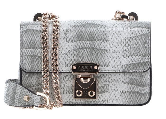 GUESS Sac à épaule bandoulière gris clair gris pour femme Eliette Mini ...