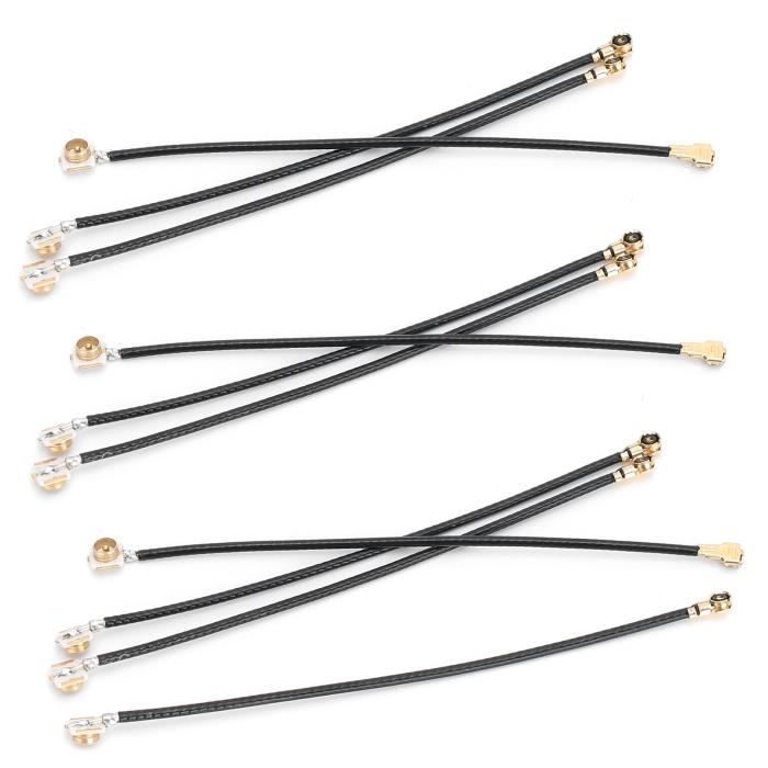 CEN connecteur IPEX-4 vers IPEX-1 Connecteur à broches 10 pièces Câble ...