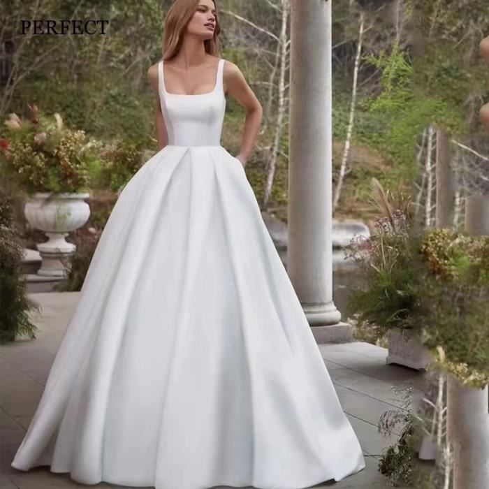 Bretelles françaises - Premium sense - Robe de mariée - Blanc - Femme ...