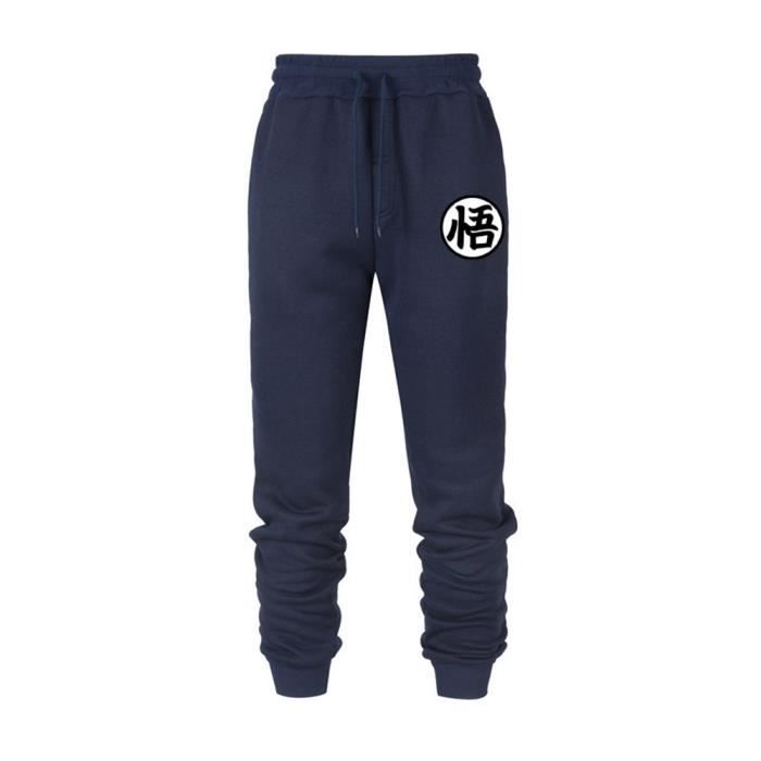 Pantalon de jogging - Homme - Imprimé Goku - Navy - Fitness - Manches ...
