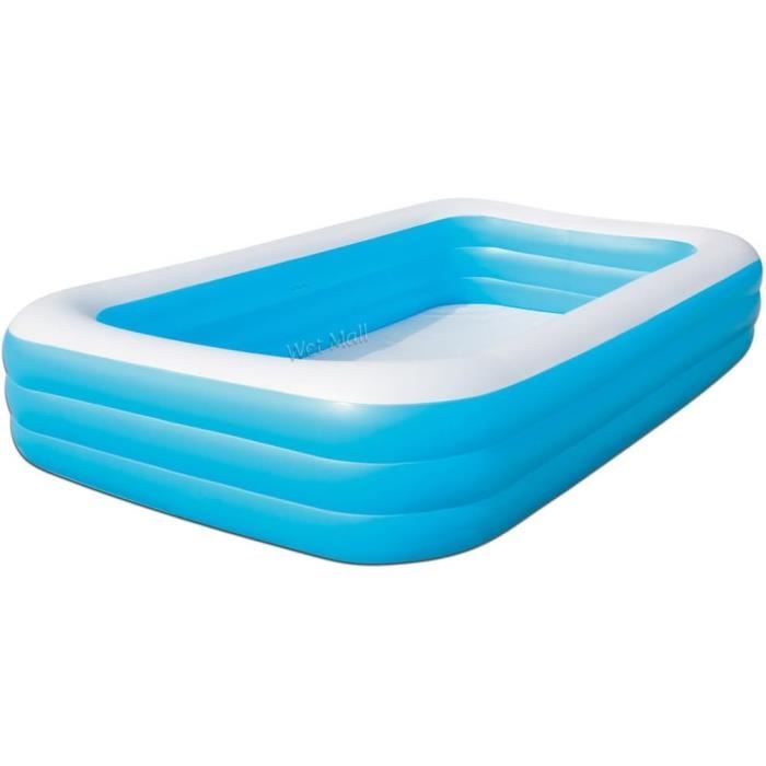 Bestway - Piscine gonflable familiale e rectangulaire 305 x 183 x 56 ...