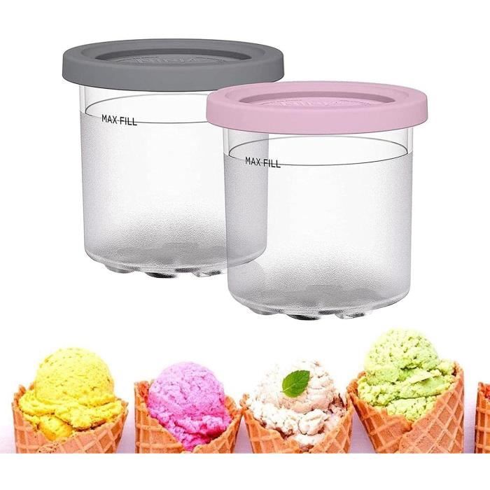 Récipient De Congélation En Polyéthylène Pour Glace, Dessert, Gelato ...