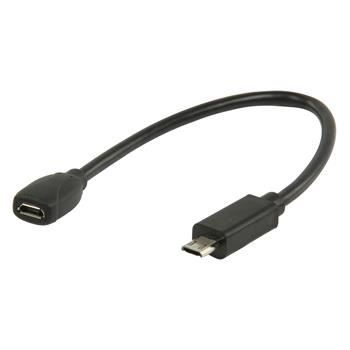 Câble data OTG USB 2.0 A - micro B 11-pins 0.20 m - Cdiscount Informatique