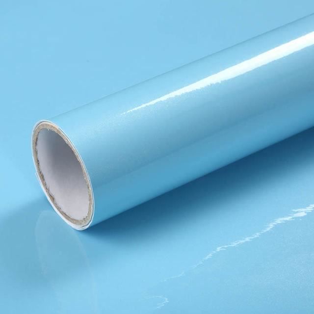 Autocollant mural,BLEU CIEL-40cm x 1m--Papiers peints auto adhésifs ...