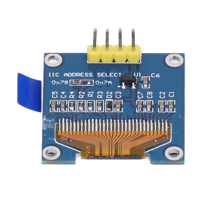 Zerone Kit de module d'écran 0.96in 4Pin Screen Module Kit I2C Bus ...