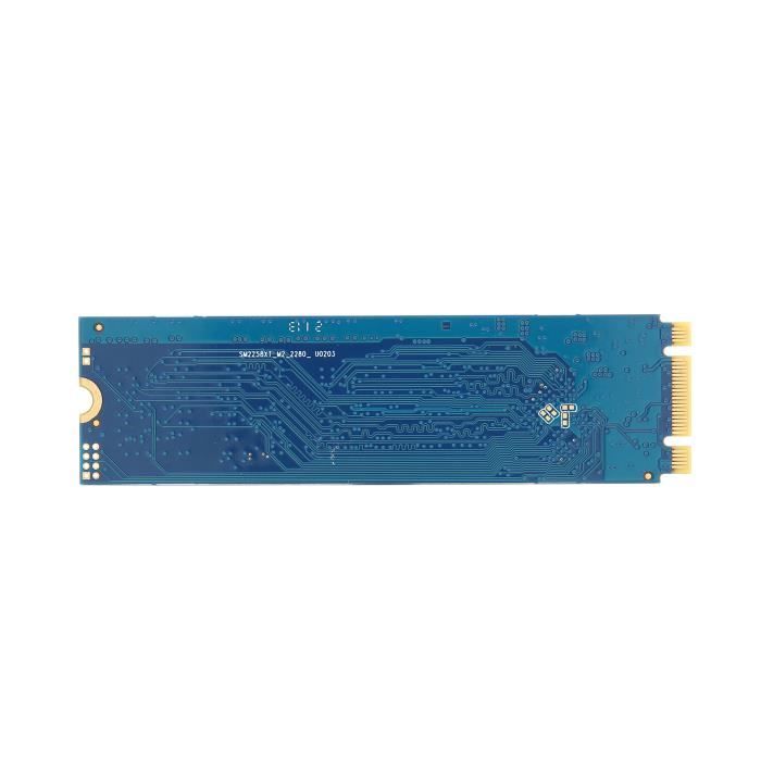 KOU DISQUE DUR SSD m2 SATA M.2 NGFF SSD pour ordinateur de bureau ...